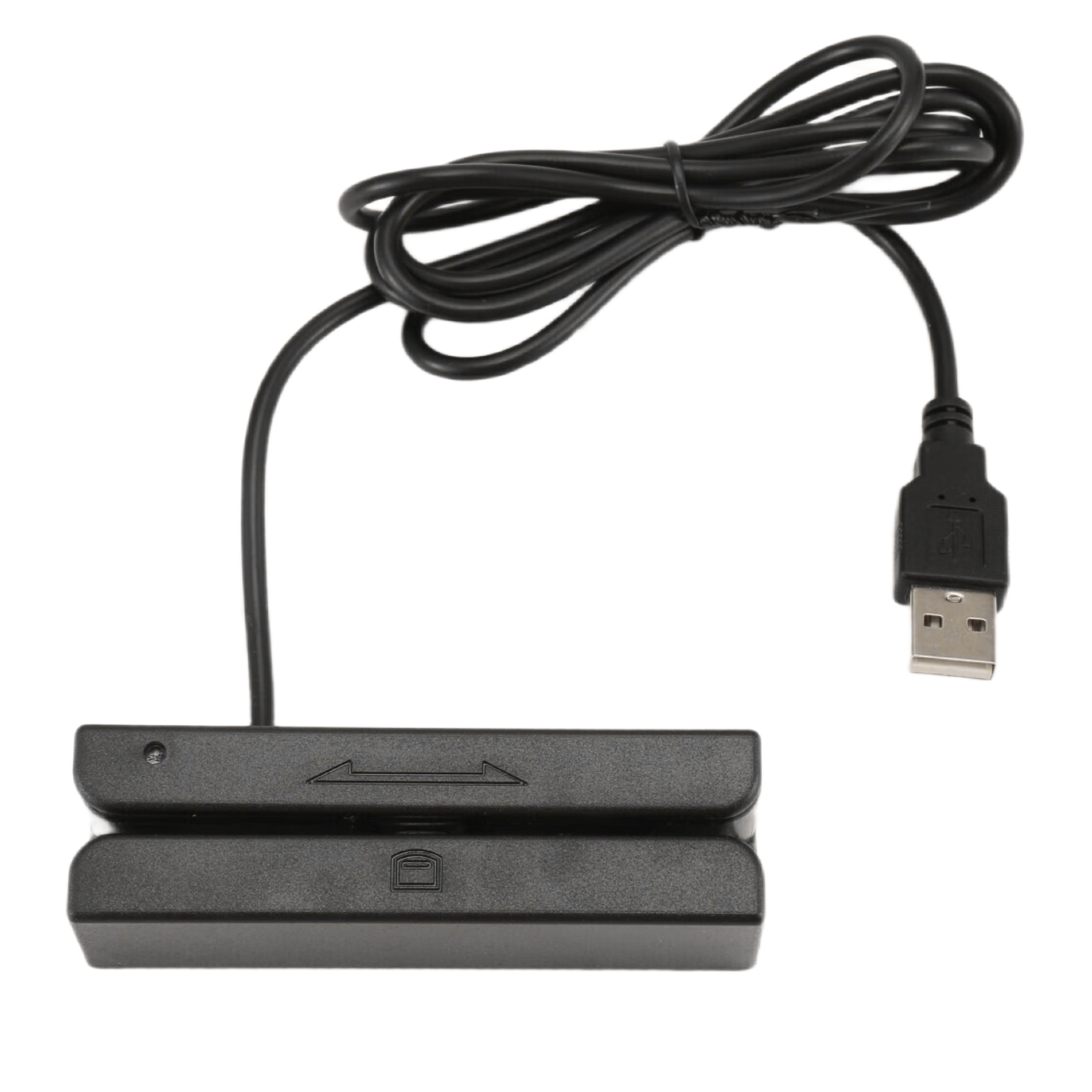 MSR90 USB MAGNETIC Strip Card Reading Machine Card Reader Stripe 3 ...