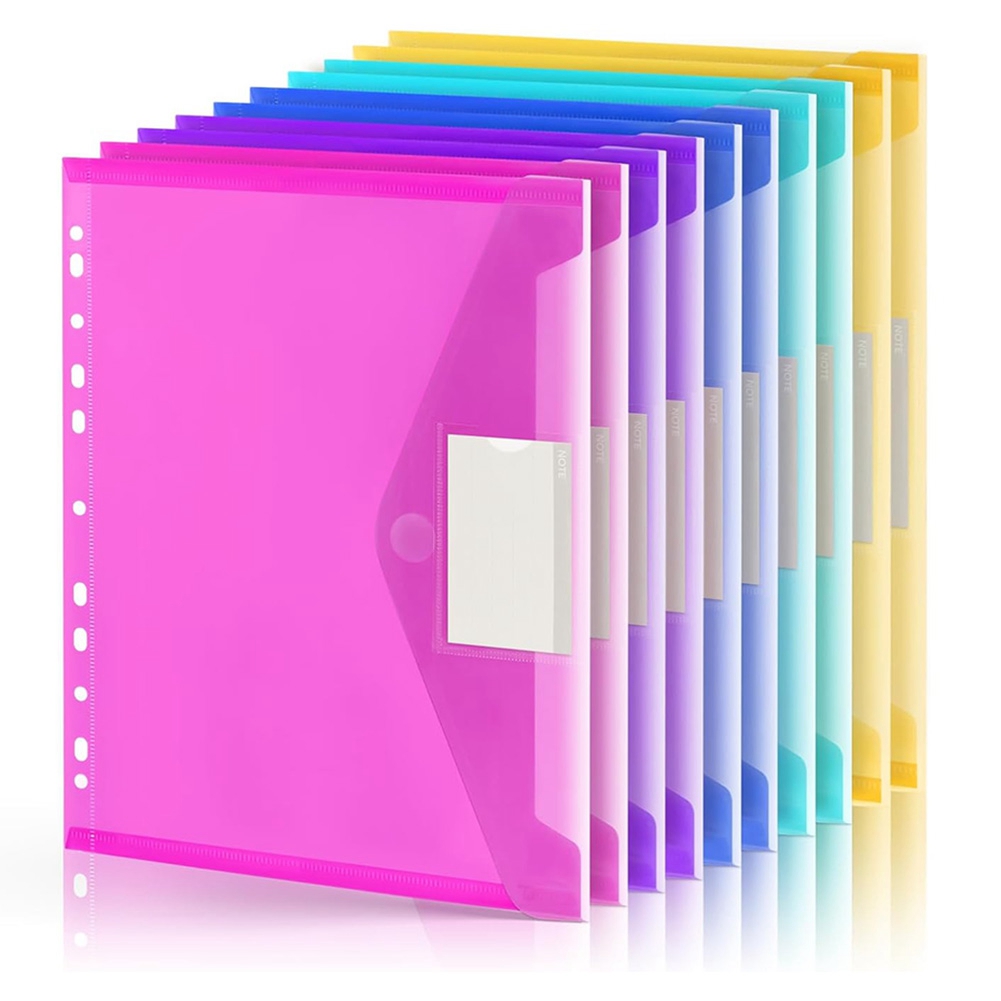BINDER ORGANIZER Documents with Label Clear Folder V7P68417 $24.42 ...